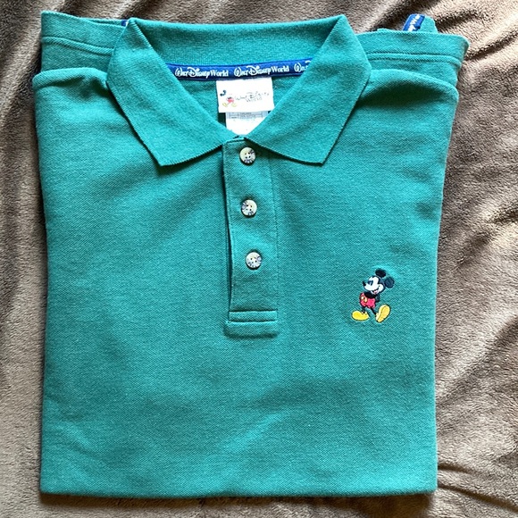 Disney | Shirts | Vintage Disney Embroidered Polo | Poshmark